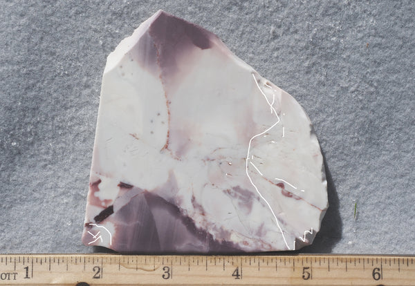 Hyacinth Porcelain Jasper Rock Slab 473 – DD Rocks
