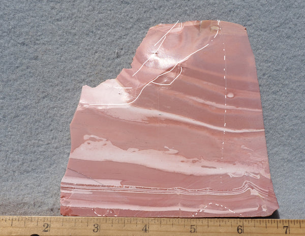 Australian Pink Opal Rock Slab 477 – DD Rocks