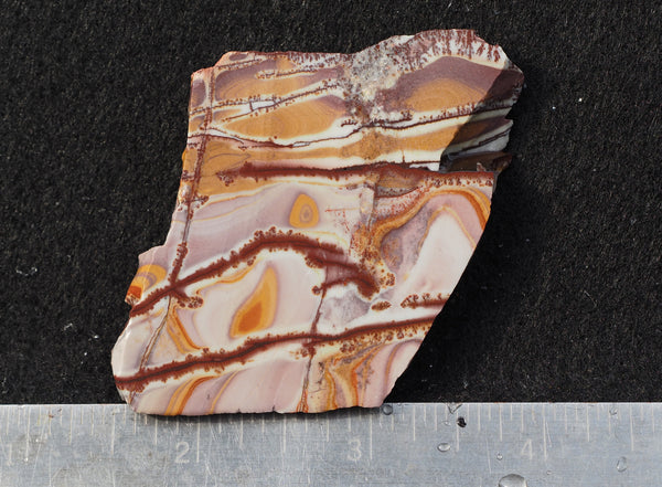 Sonoran Dendritic Rhyolite Rock Slab 467 – DD Rocks